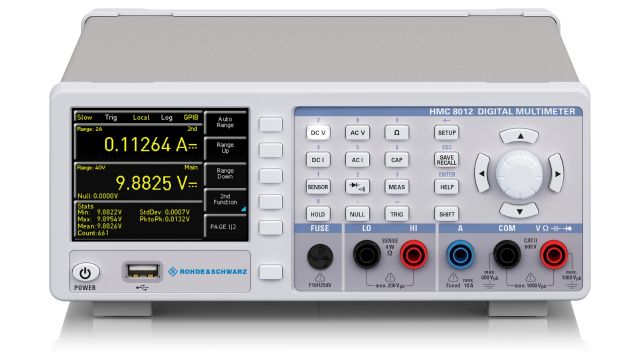 Multimetro R&S®HMC8012 | Rohde & Schwarz ALL Data